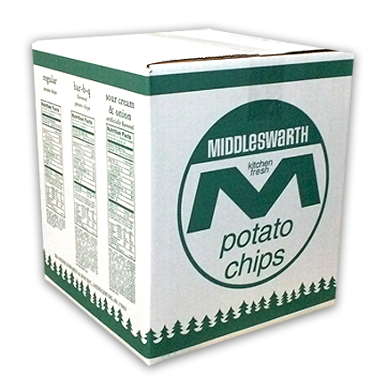 Middleswarth Potato Chips 3 pound bulk bag