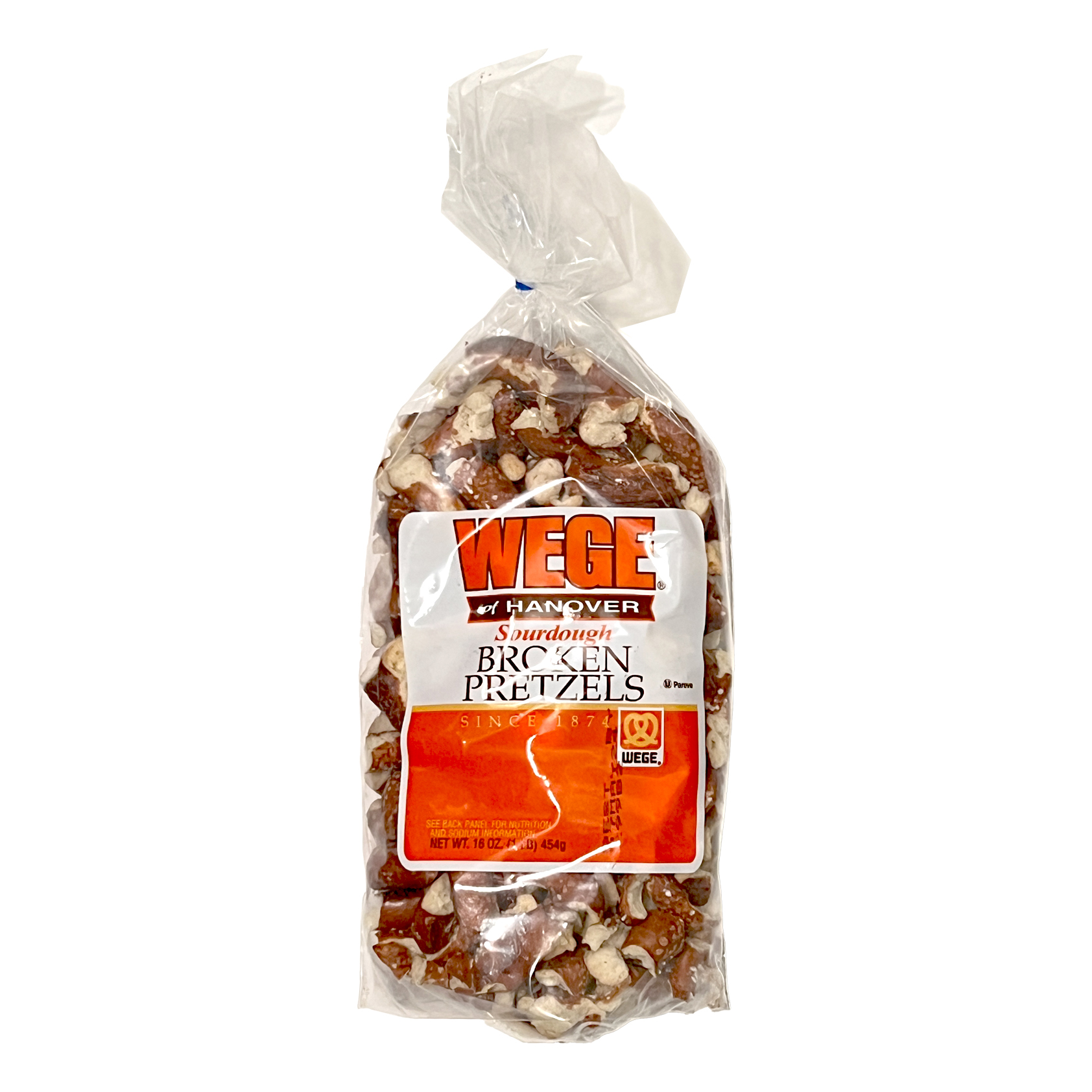 Wege Sourdough Broken Pretzels (4 Bags) - PA Snacks